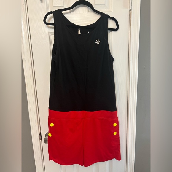 Disney | Pants & Jumpsuits | Disney Mickey Mouse Romper Mickey Disney ...